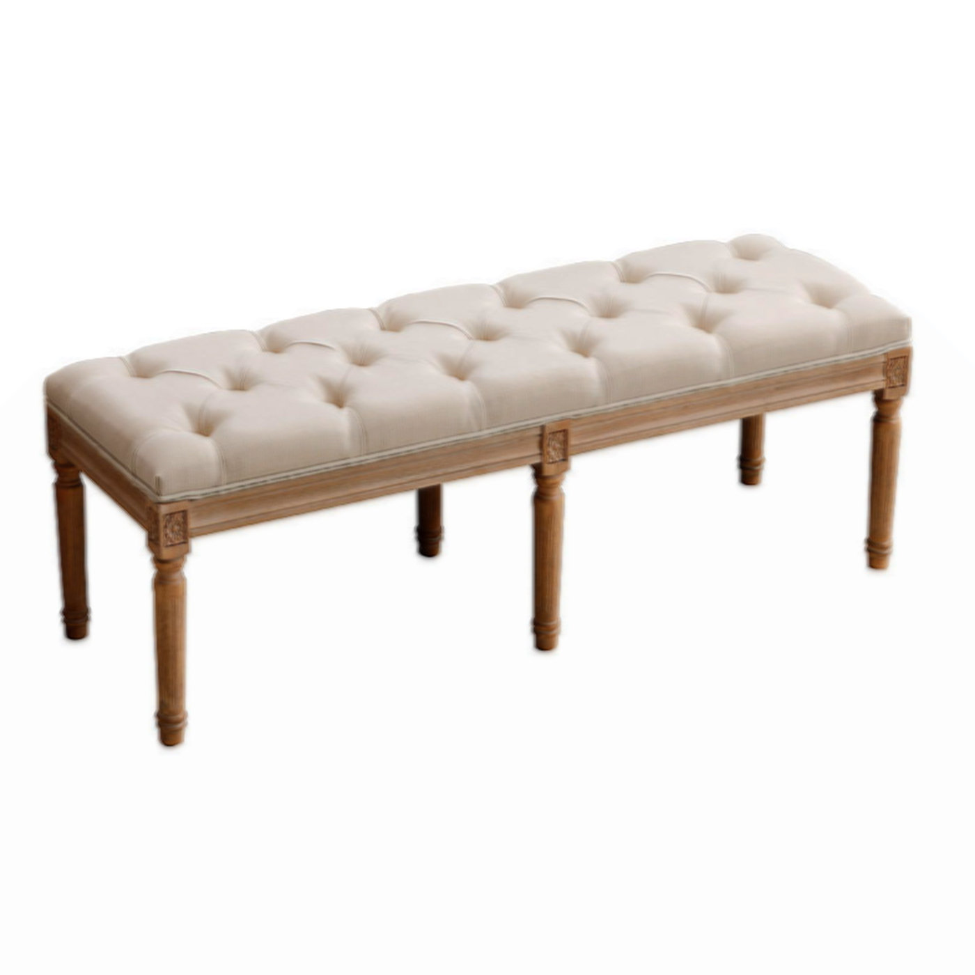 Ophelia & Co. Upholstered Tufted Bench Ottoman , Dining Bench Bedroom ...