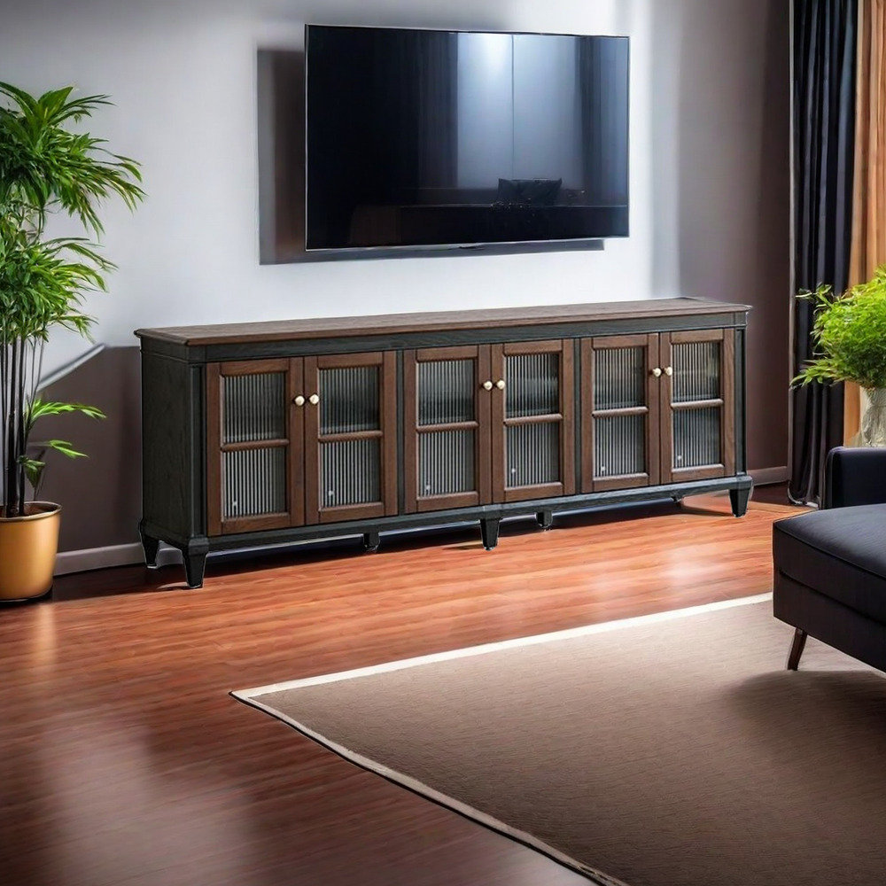 moonlight design American Style TV Stand 78.74'' Media Console | Wayfair