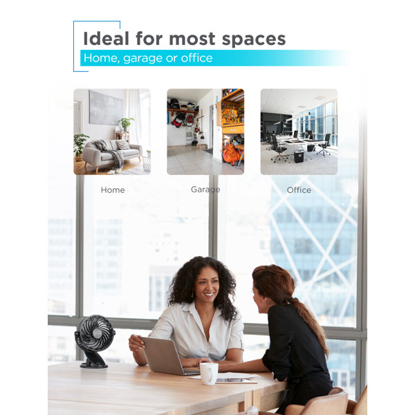 BLACK+DECKER 4" Convertible Cooling Fan, Clip Fan with 3 Speed Settings ...