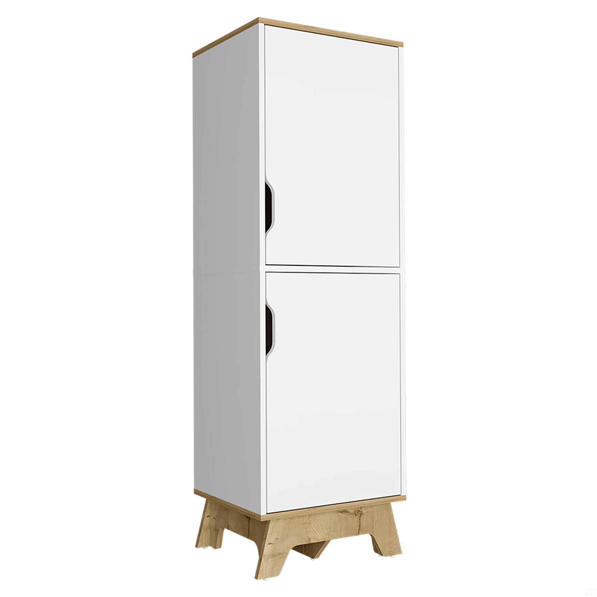 Ebern Designs Multistorage Cabinet 59" H, Two Doors, Four Internal ...