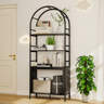 Loon Peak 72" Arched Bookshelf - Wayfair Canada