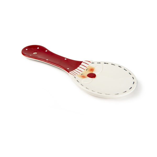 Excelsa Snowman Ceramic / Porcelain Novelty Spoon Rest | Wayfair.co.uk