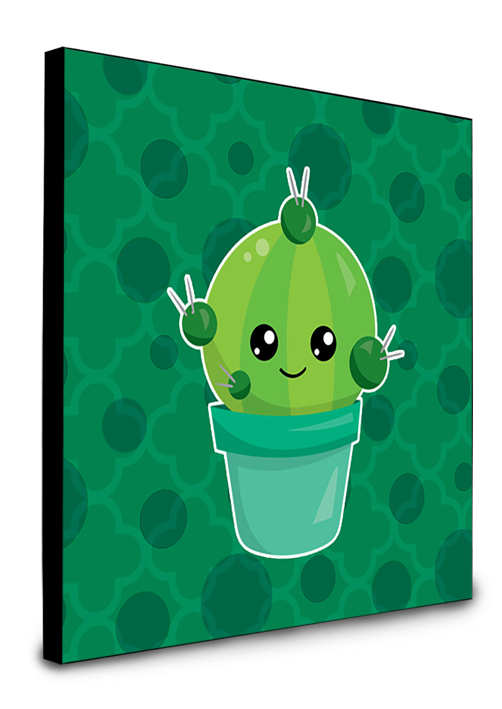 Harriet Bee Joolia Cactus Artwork Wall Panel - Wayfair Canada
