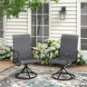 Red Barrel Studio® 6-Person Outdoor Round Dining Set With Swivel Chair ...
