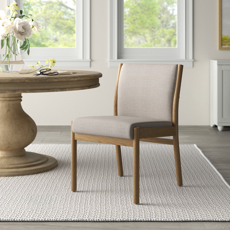 Birch Lane™ Lyn Side Chair in Neutral Taupe | Wayfair