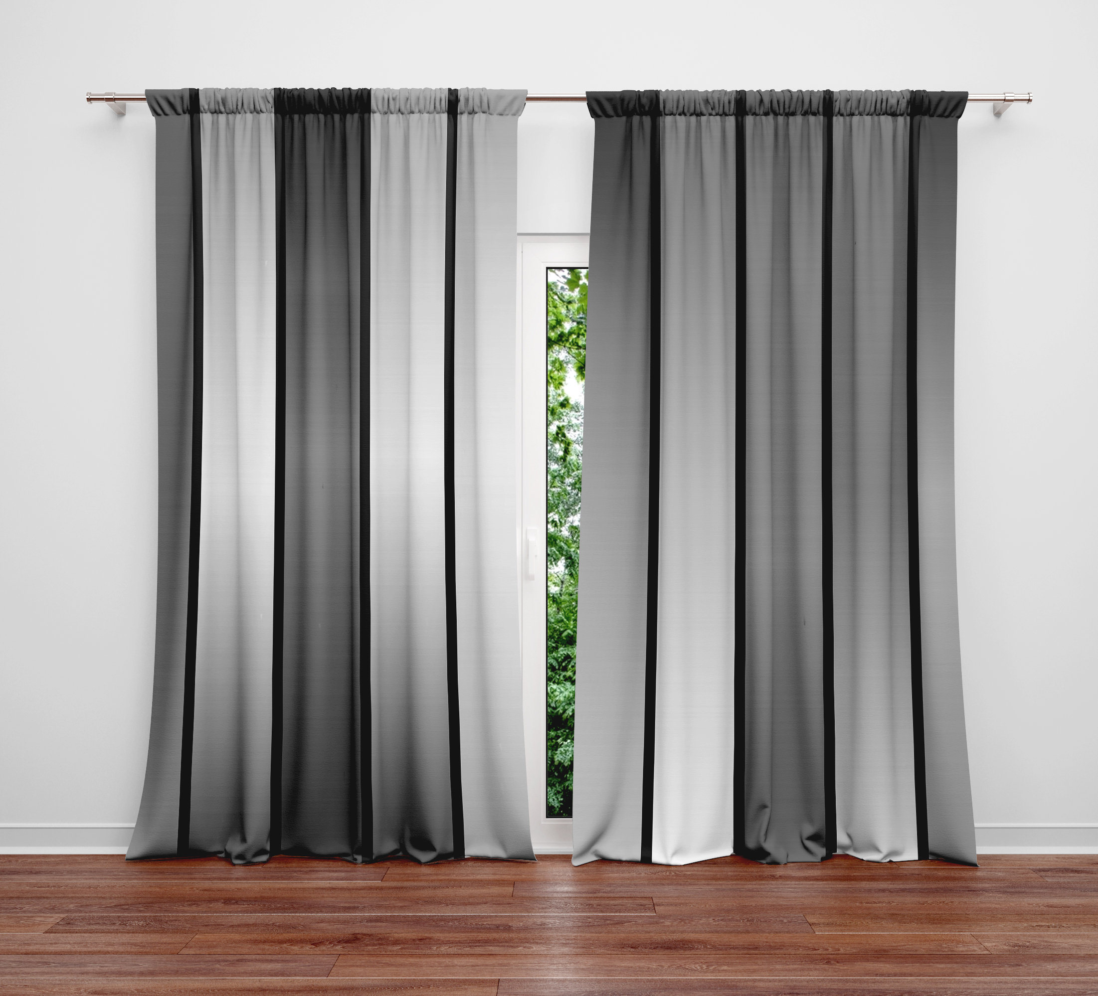 Deja Blue Studios Polyester Curtain | Wayfair