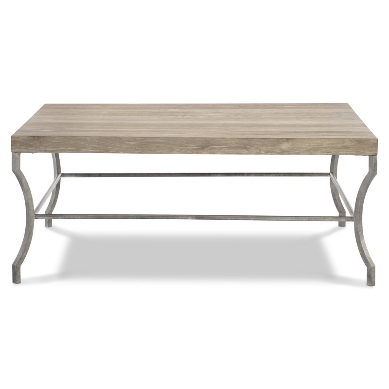 Bernhardt Tribeca Cocktail Table With Metal Legs | Wayfair