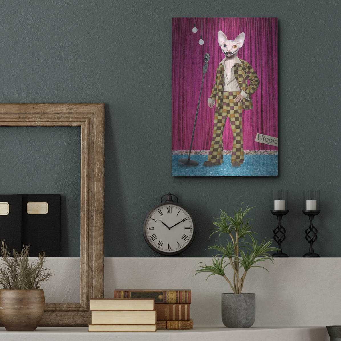 Luxe Metal Art 'Boogie Nights' By Elo Marc, Metal " Boogie Nights " by ...