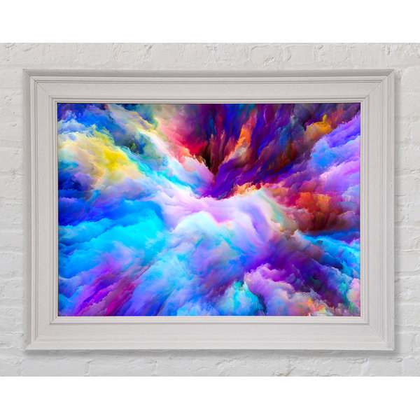Ivy Bronx Clouds Of Power Framed Print | Wayfair.co.uk