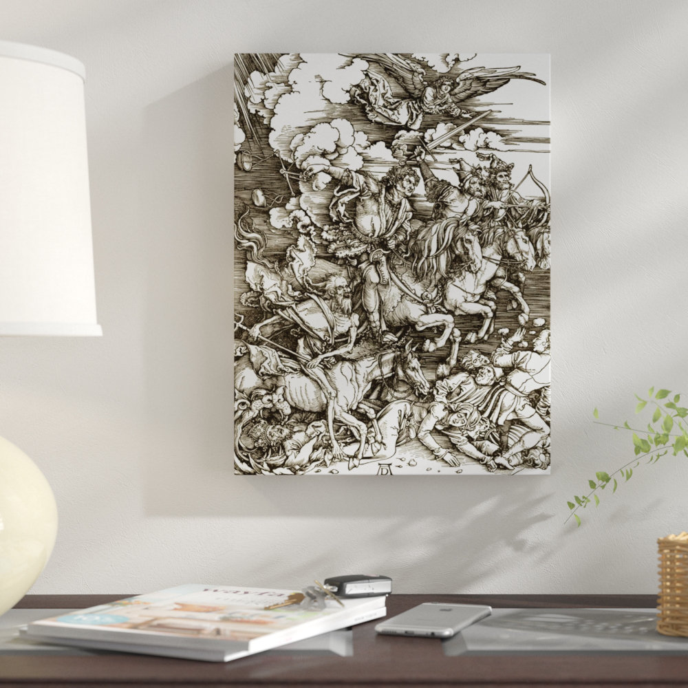 East Urban Home 'The Revelation of St John' Graphic Art Print on Canvas ...