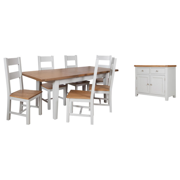 Highland Dunes Colleton Configurable Dining Set | Wayfair.co.uk
