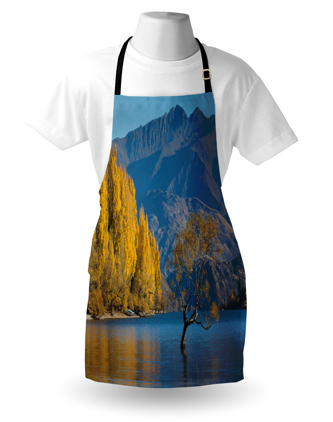 East Urban Home Nature Apron Unisex, Sunken Tree Lake Rural, Adult Size ...