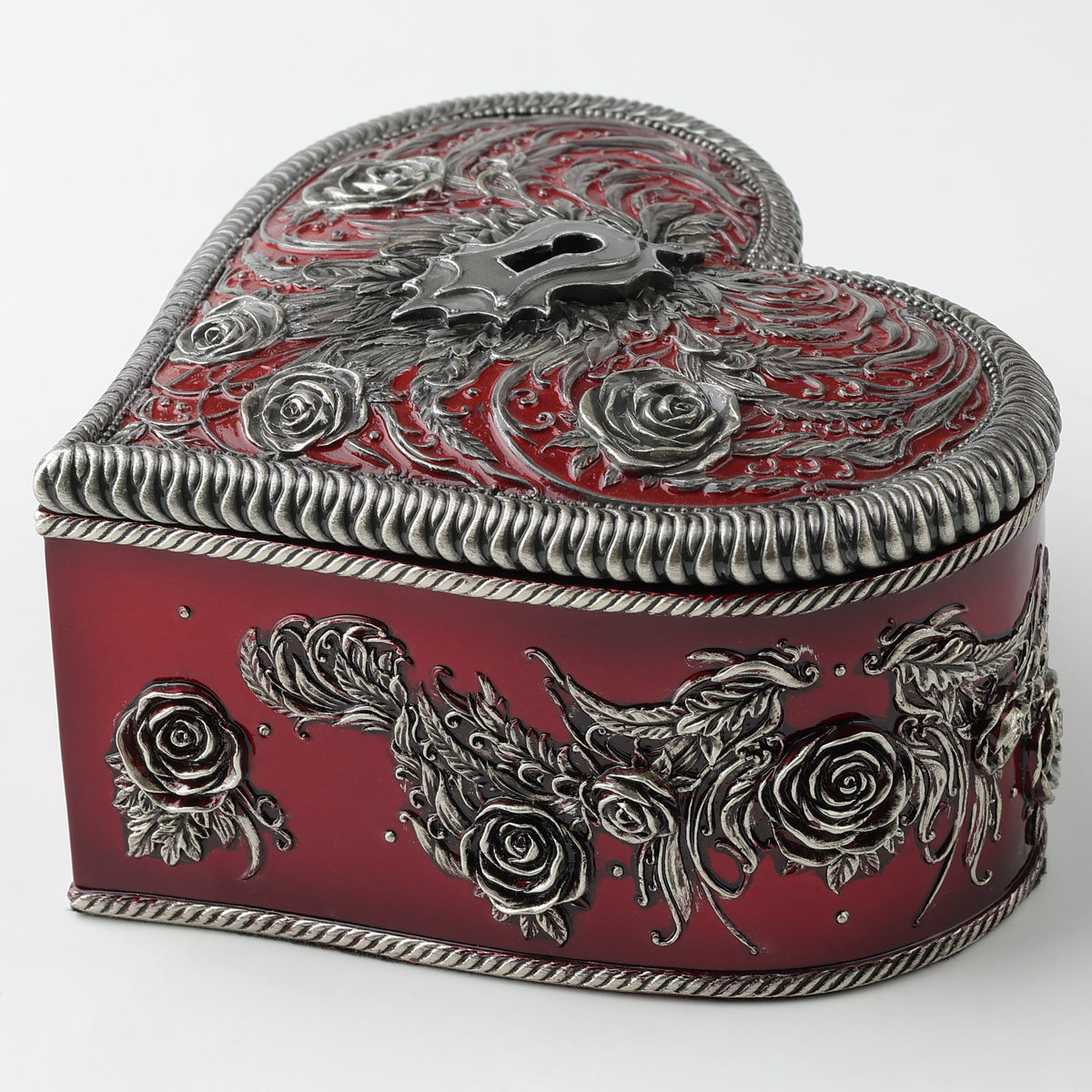 Lark Manor™ 4.45 inches L Multicolor Heart And Key By Vincent Hie made ...