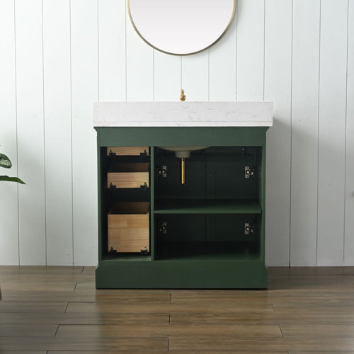 Wayfair | 36 Inch Brown Single Vanities You'll Love in 2023