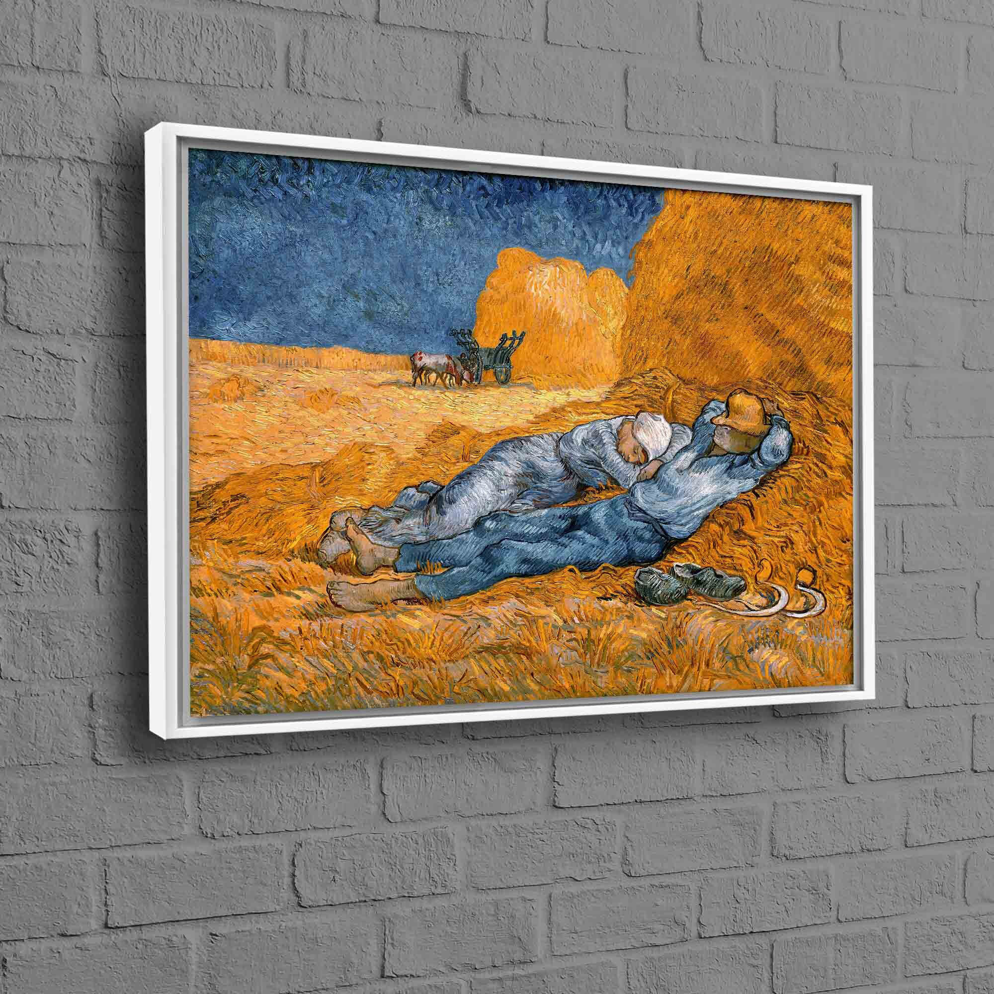 kayra export Van Gogh After Millet Reproduction Art Featuring Sleeping ...