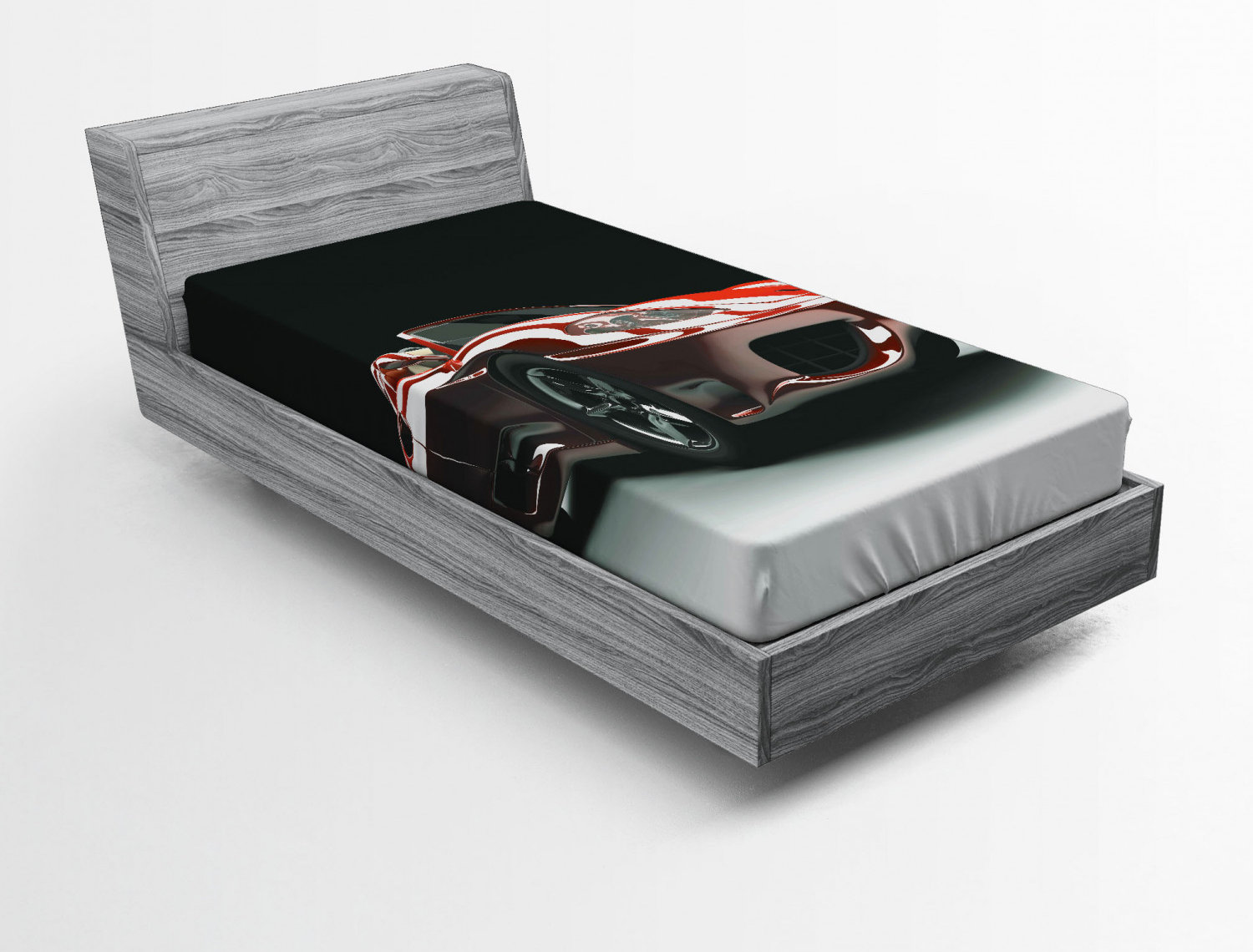 Ambesonne Cars Fitted Sheet | Wayfair