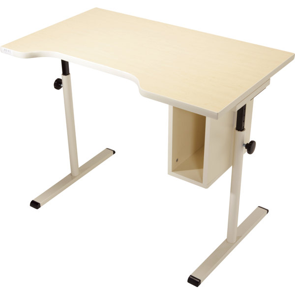 Populas Metal Base Computer Table | Wayfair