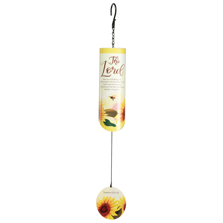 DicksonsInc Metal Religious & Spiritual Wind Chime | Wayfair