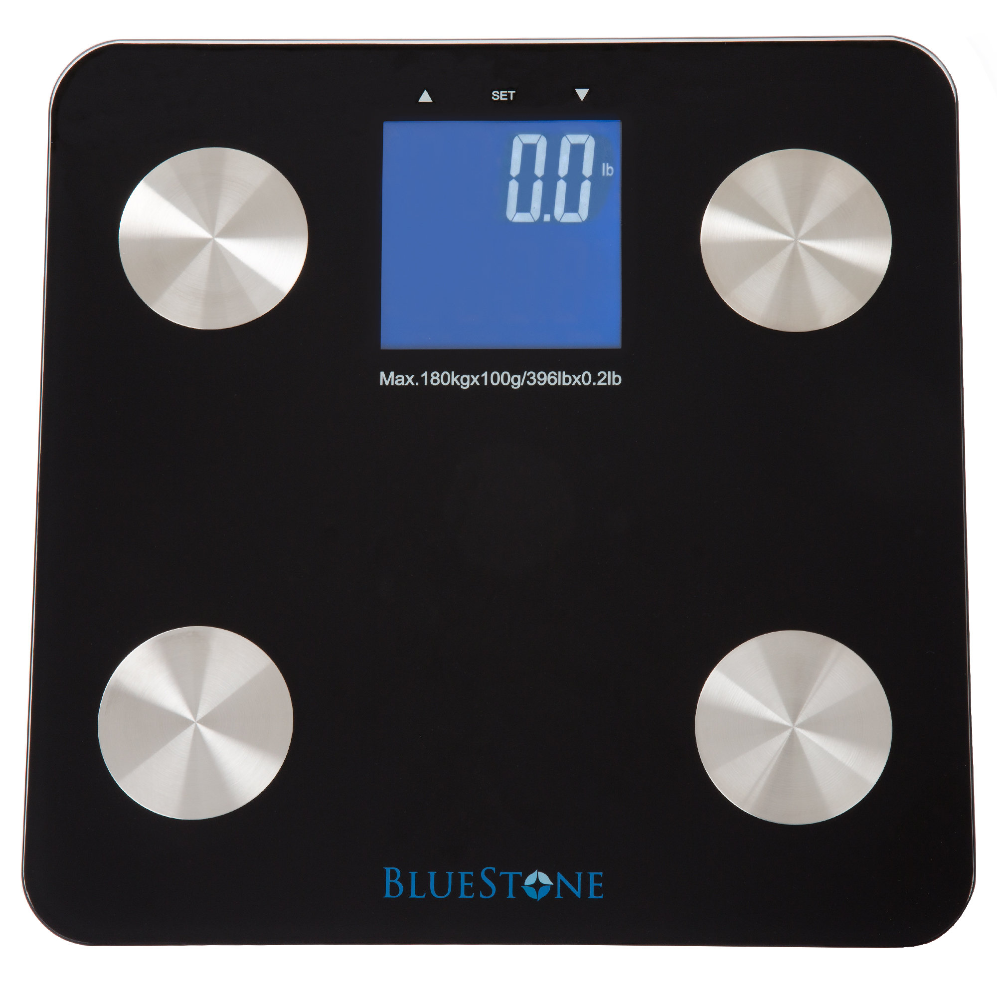 Bluestone Digital Scale for Body Weight - Cordless Battery-Operated ...