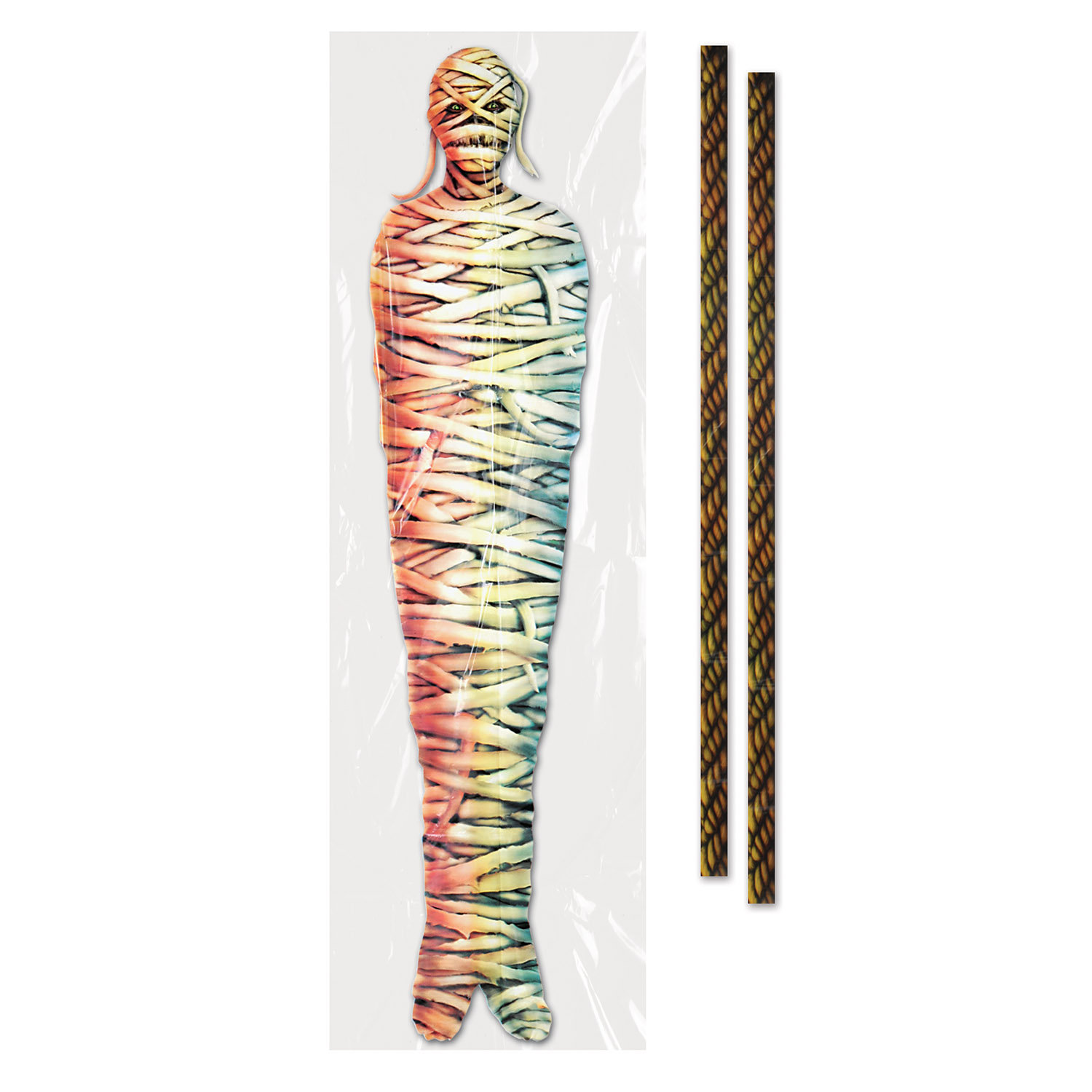 The Holiday Aisle® Halloween Mummy Tree Wrap Decoration | Wayfair