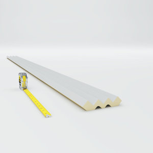 Ekena Millwork 4 1/4"H x 4 1/4"P x 6"F x 94 1/2"L Eris Step Crown ...