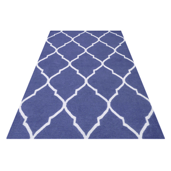 Bakero Caroline Hand-Woven Dark Blue Area Rug & Reviews | Wayfair.co.uk