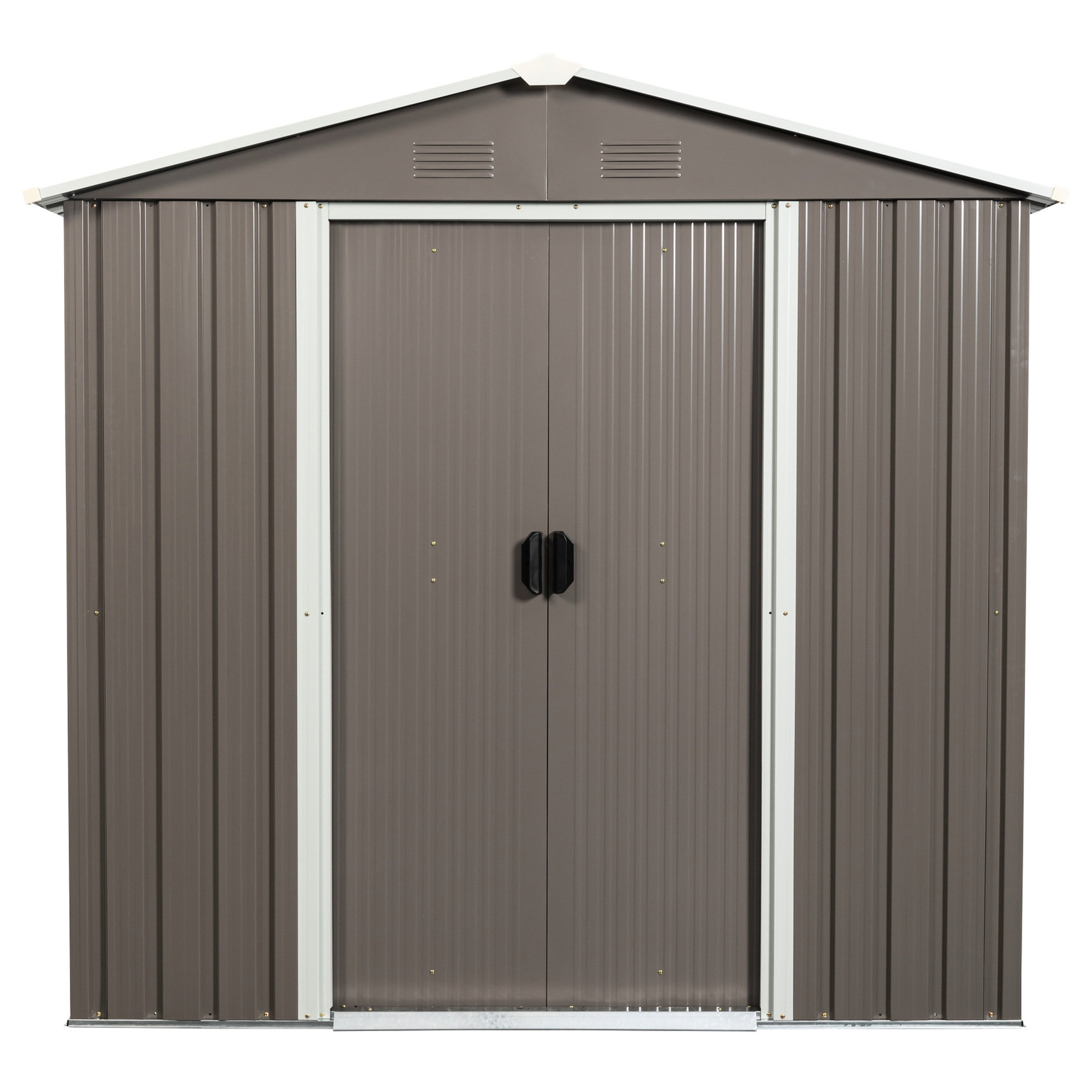 TUOXIN 6ft Outdoor Shed With Foundation & Rot Resistance Coating ...