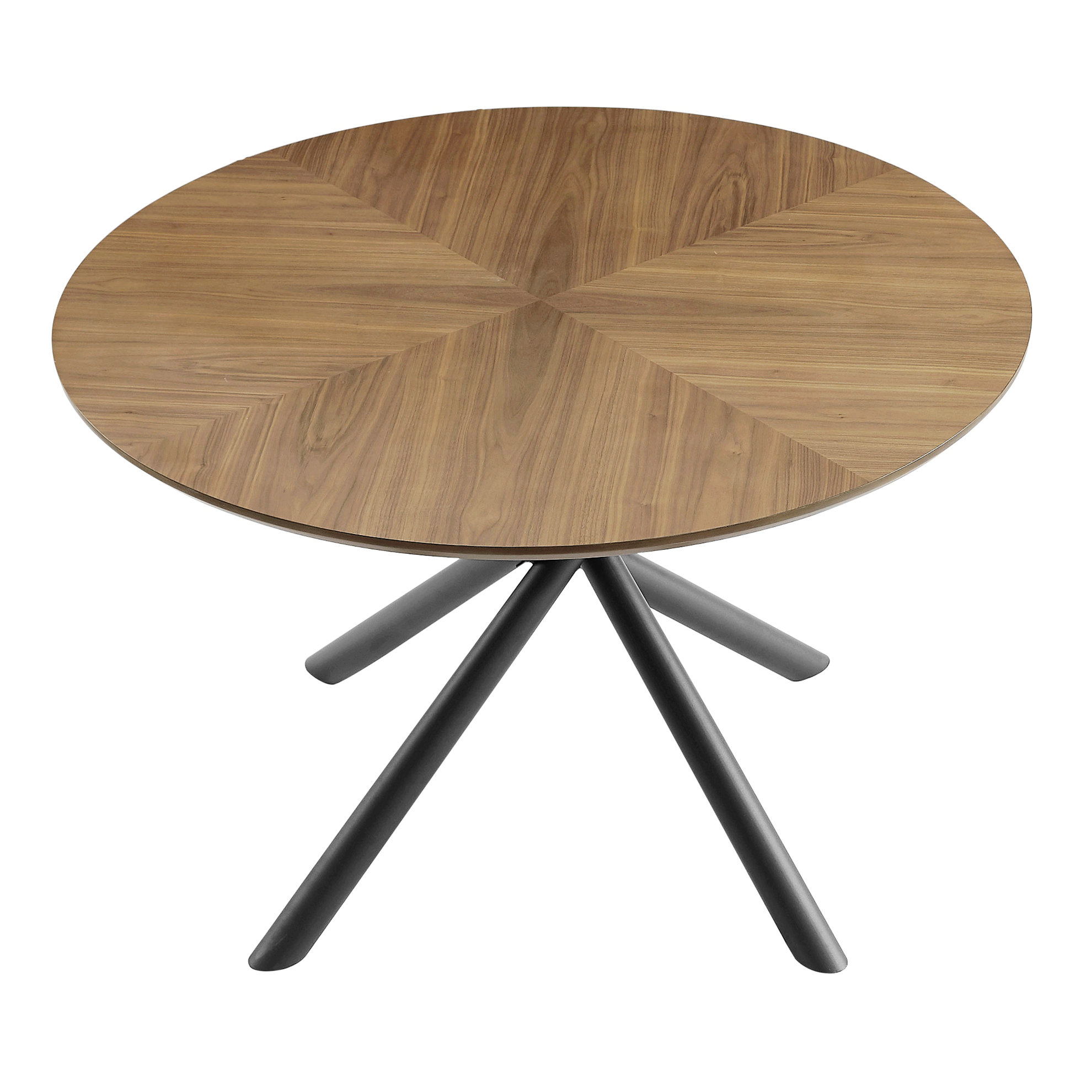 George Oliver 53.14'' Round MDF Coffee Table End Table Short Leisure ...