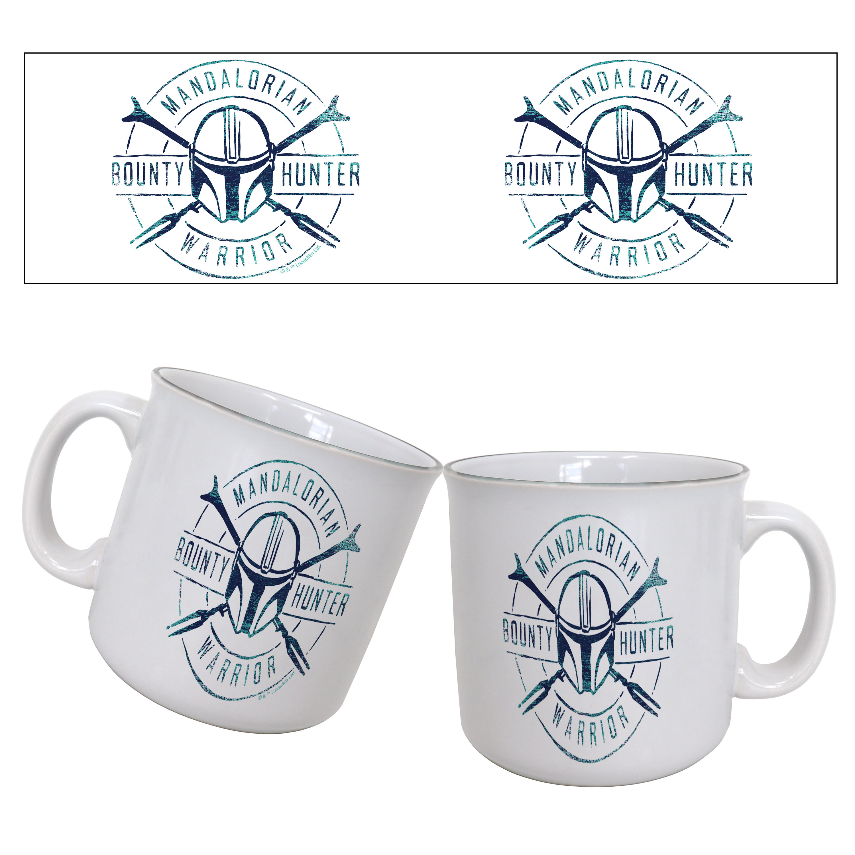 Pyramid America Mandalorian - Bounty Hunter Wa 20oz. Camper Mug | Wayfair