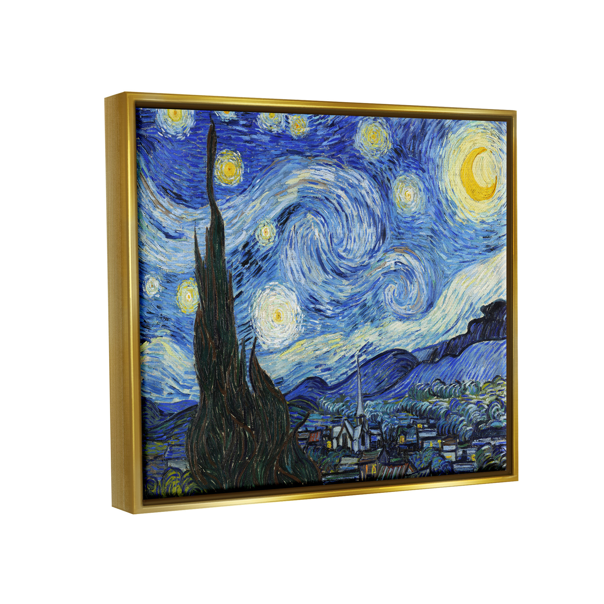 Red Barrel Studio® " Van Gogh Starry Night Post Impressionist " by ...