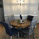 Three Posts™ Fortville Round Solid Wood Dining Table & Reviews | Wayfair