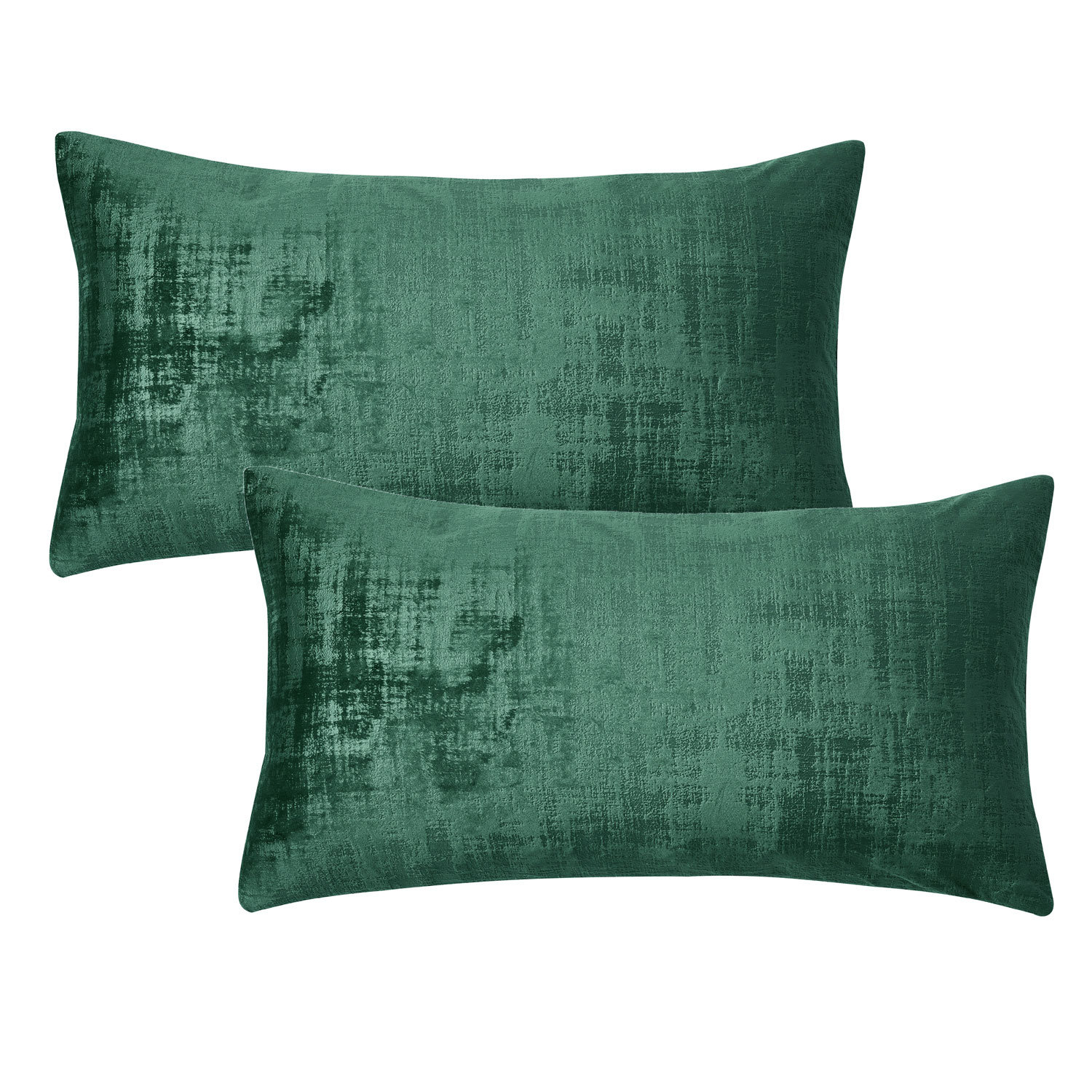 Home Soft Things Textured Velvet Textured Rectangular Pillow Cover ...