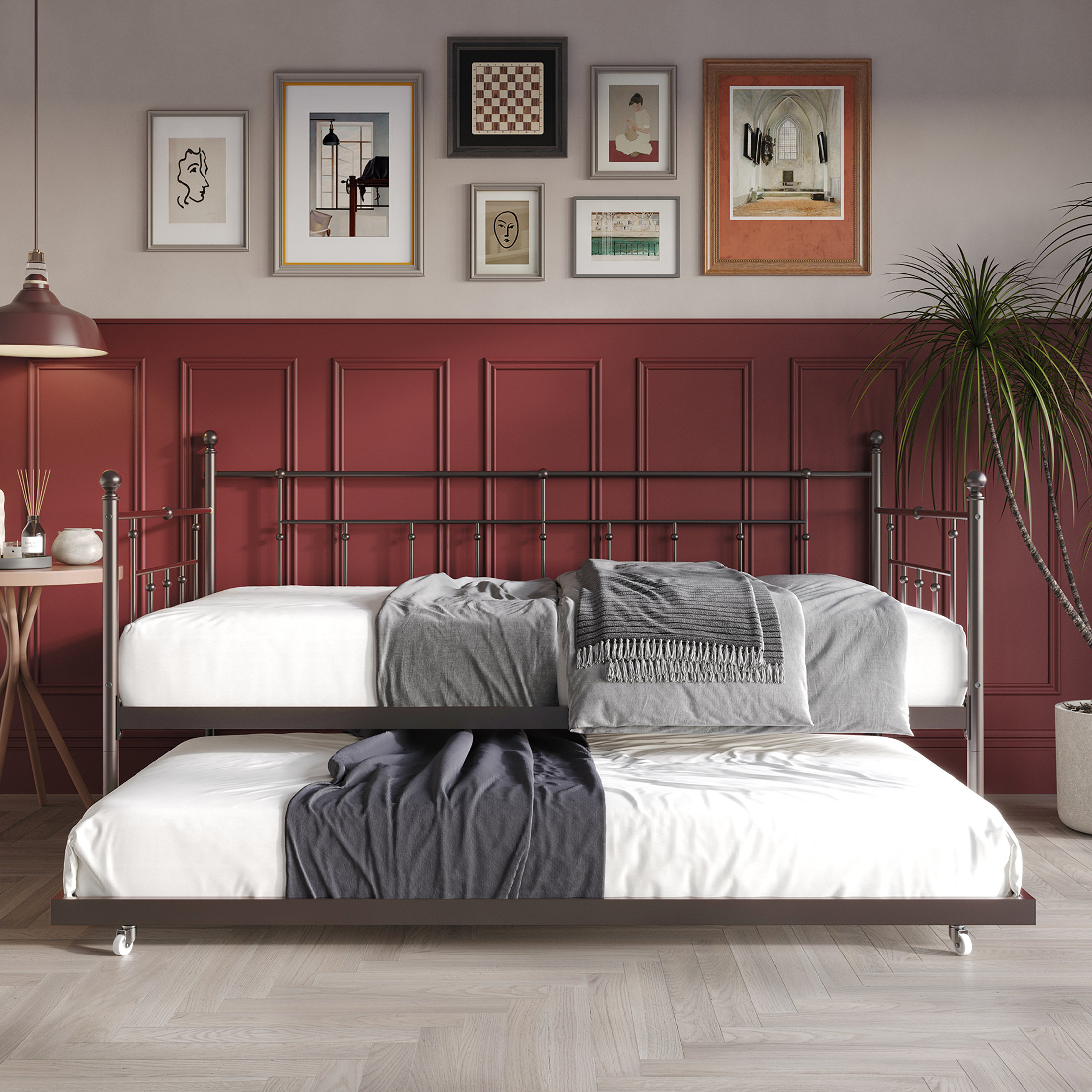 Winston Porter Keilyn Daybed with Trundle & Reviews | Wayfair