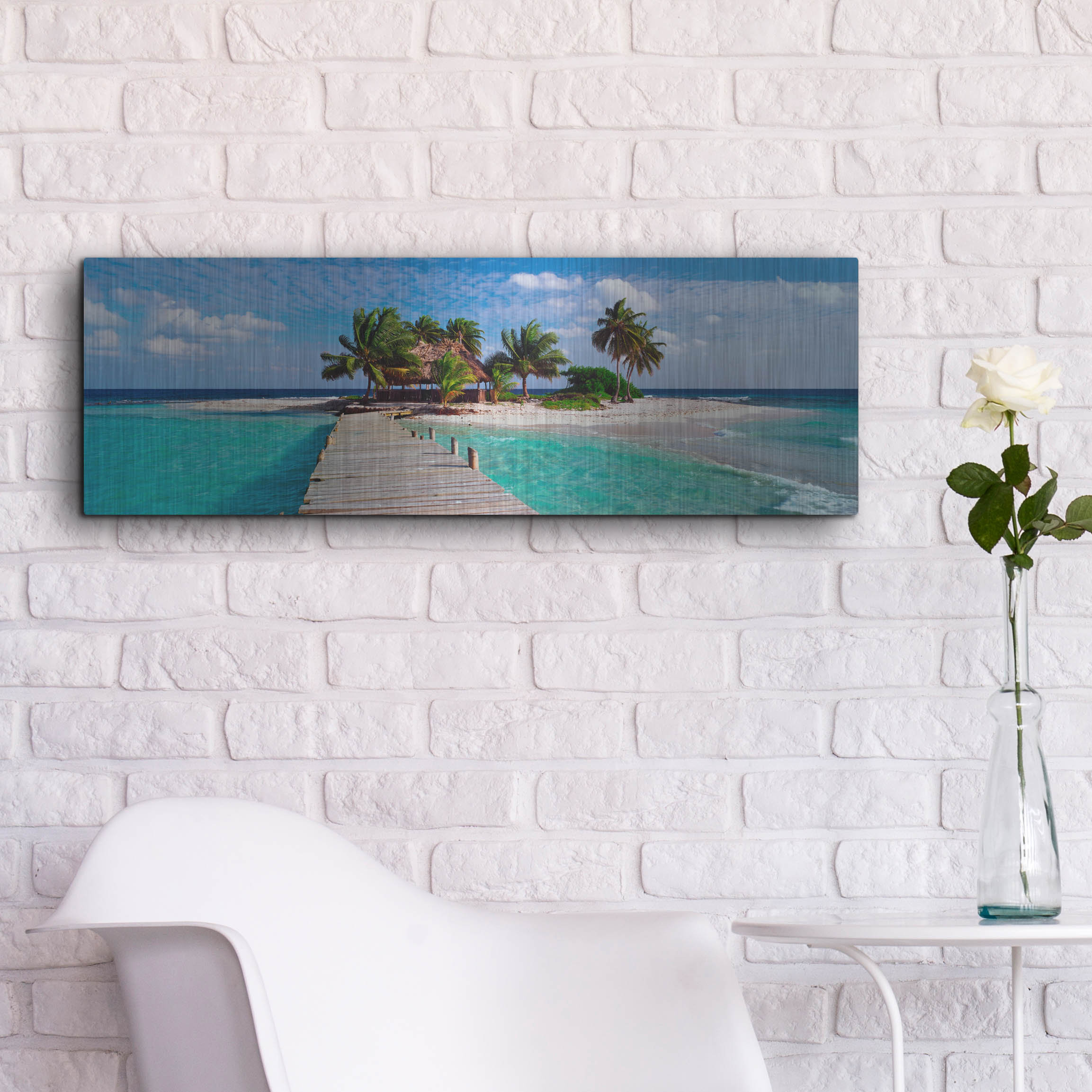 Beachcrest Home™ Island Life' by Jack Reed, Metal Wall Art | Wayfair