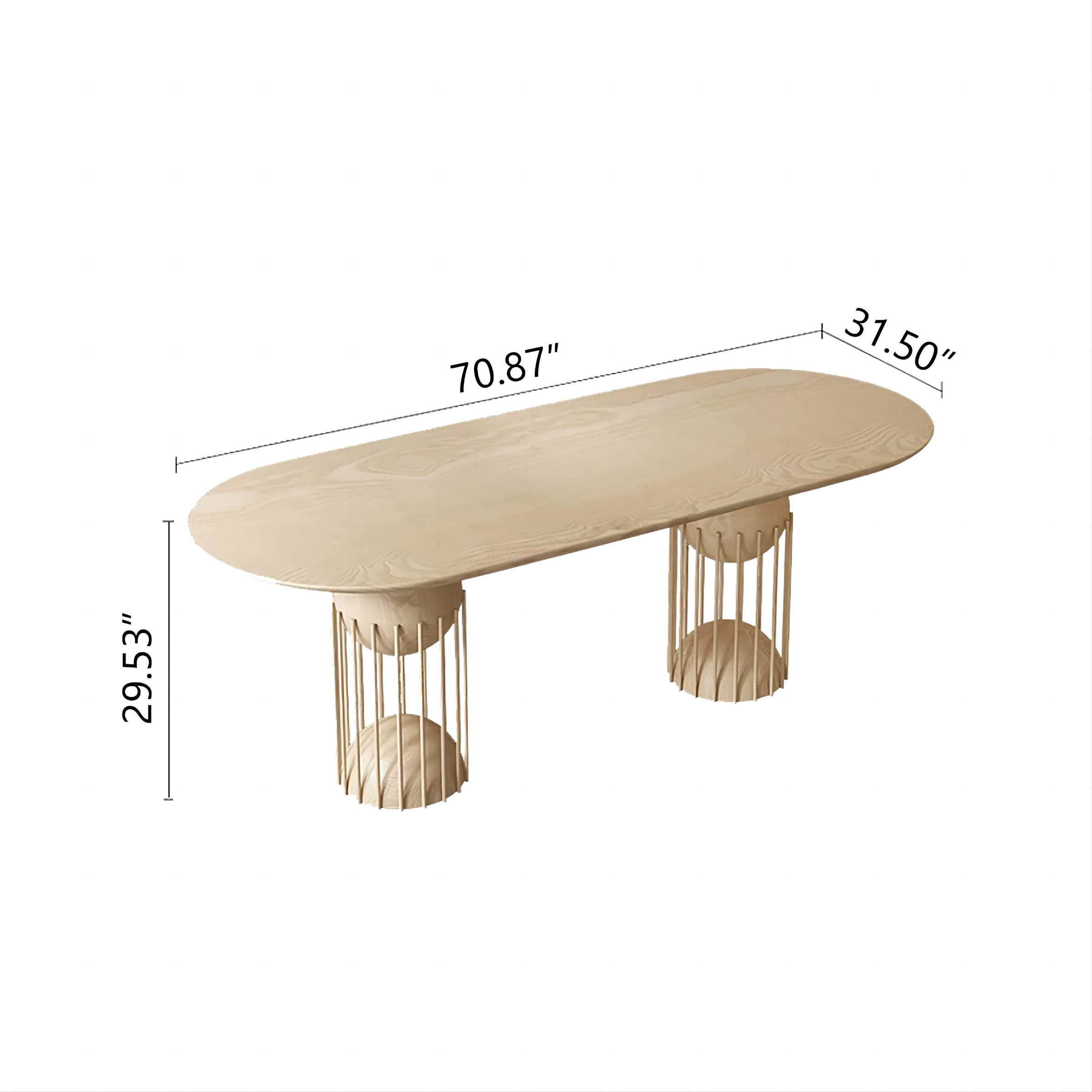 Orren Ellis Cailee Rectangle Writing Desk - Wayfair Canada