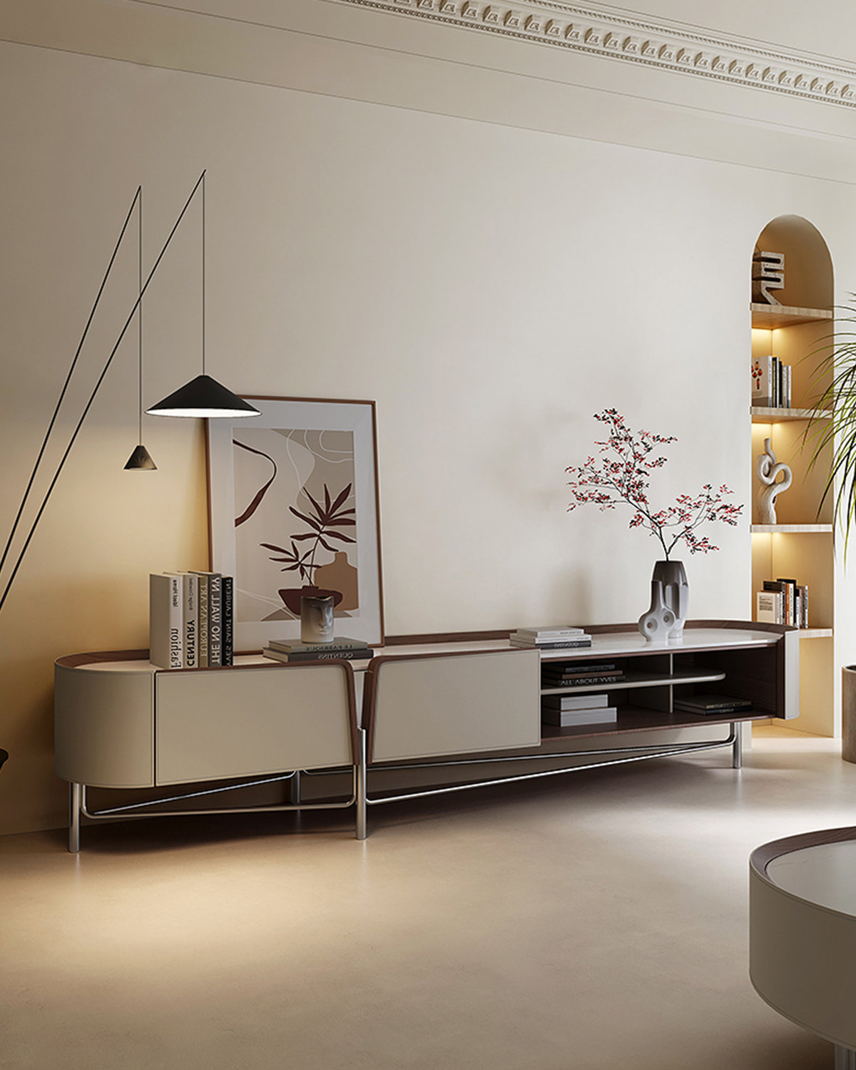 Feel High Pillows 78.74'' W Storage Credenza - Wayfair Canada