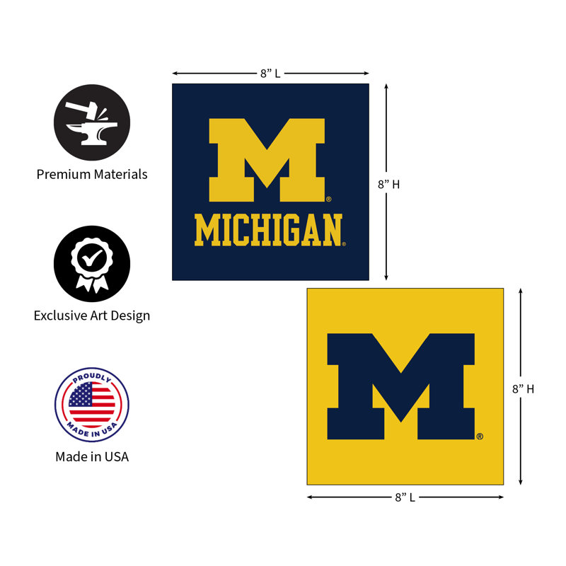 Evergreen Enterprises, Inc University of Michigan Moveable Wall Tile ...