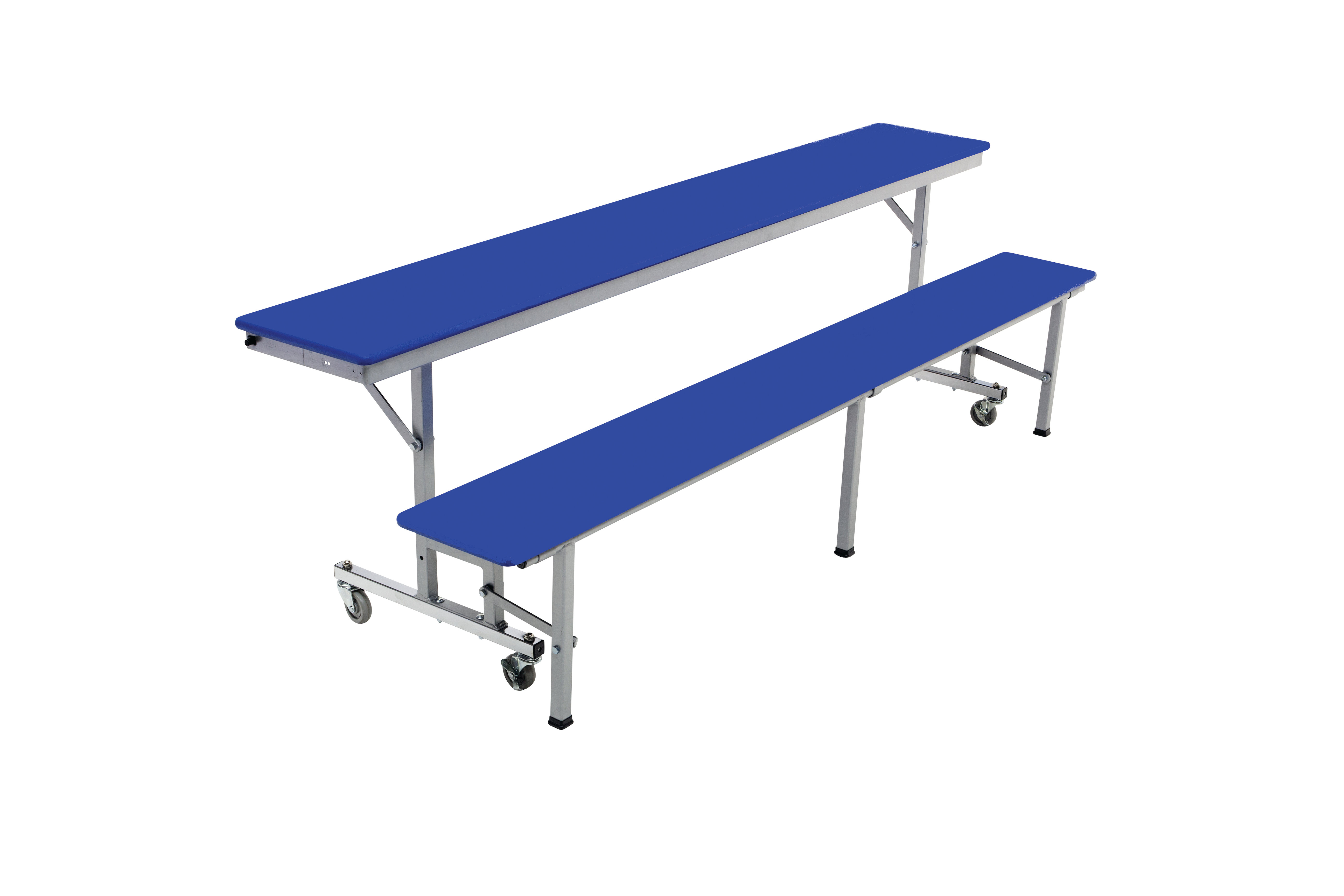 AmTab Manufacturing Corporation Rectangular Bench Cafeteria Table ...