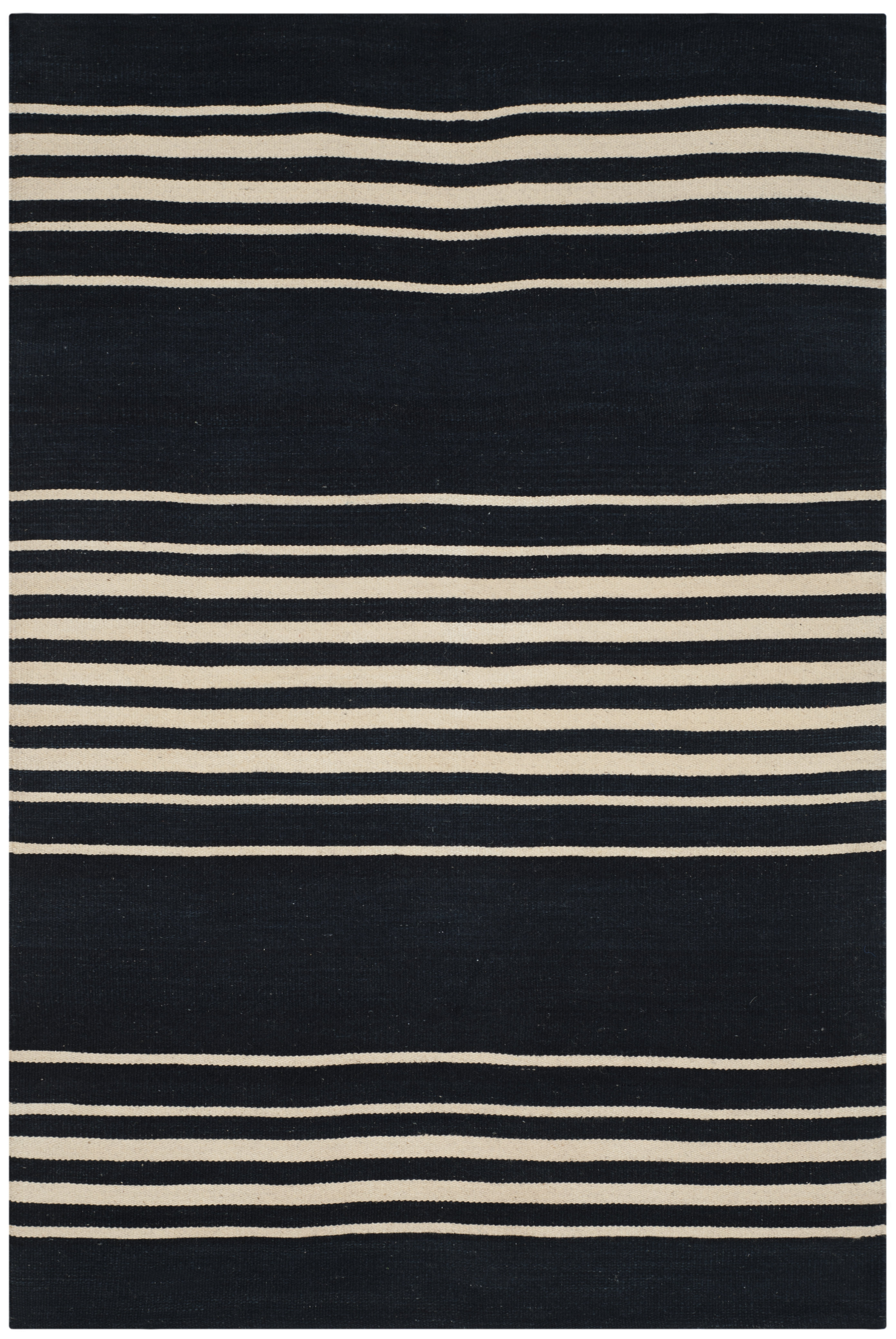Ralph Lauren Bluff Point Stripe Hand Woven, Wool, Cinder Area Rug ...