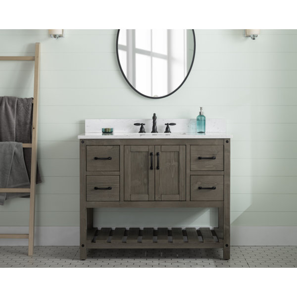 The Twillery Co. Radstock 42" Single Bathroom Vanity Set & Reviews ...