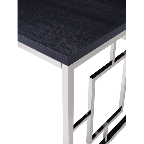 Mercury Row® Agatha Metal Base Writing Desk & Reviews | Wayfair