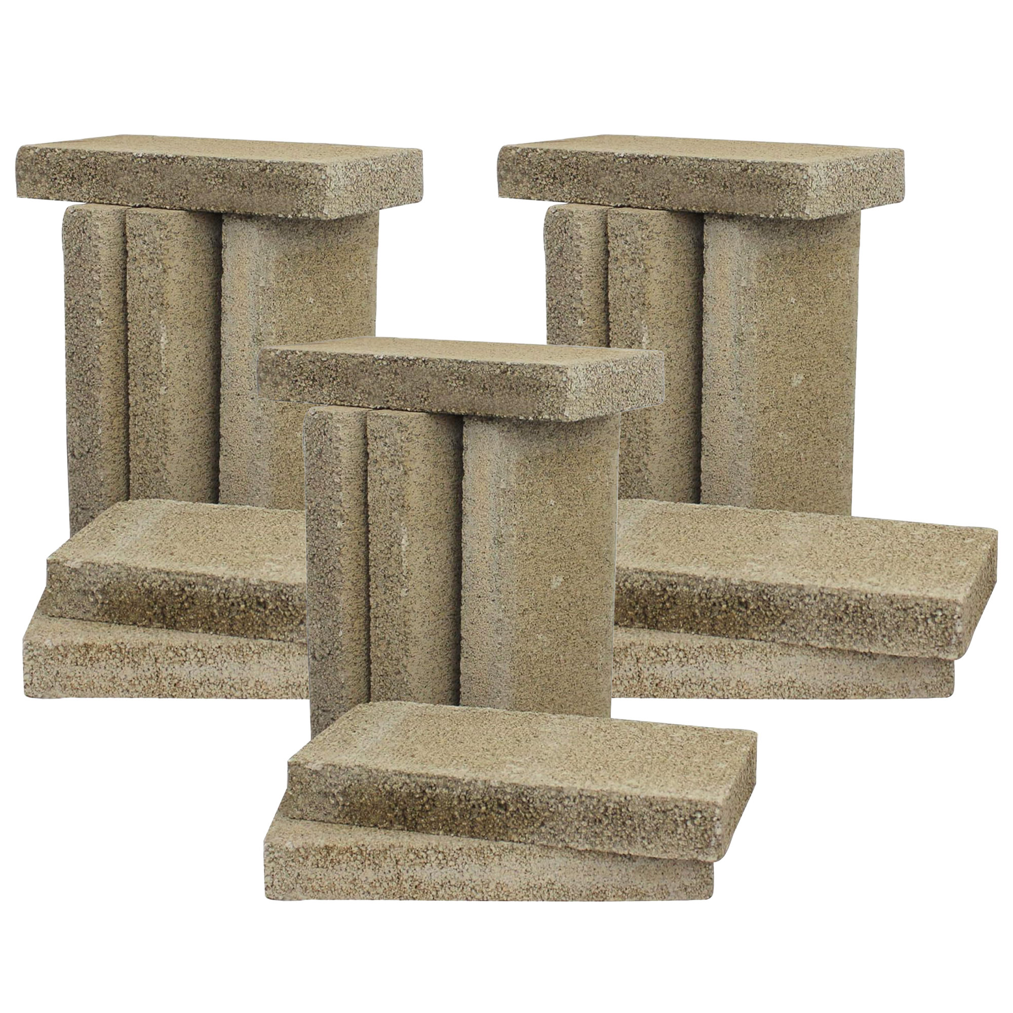 US Stove Company 4.5 x 9 x 1.25" Wood Burning Stove Pumice Firebrick ...