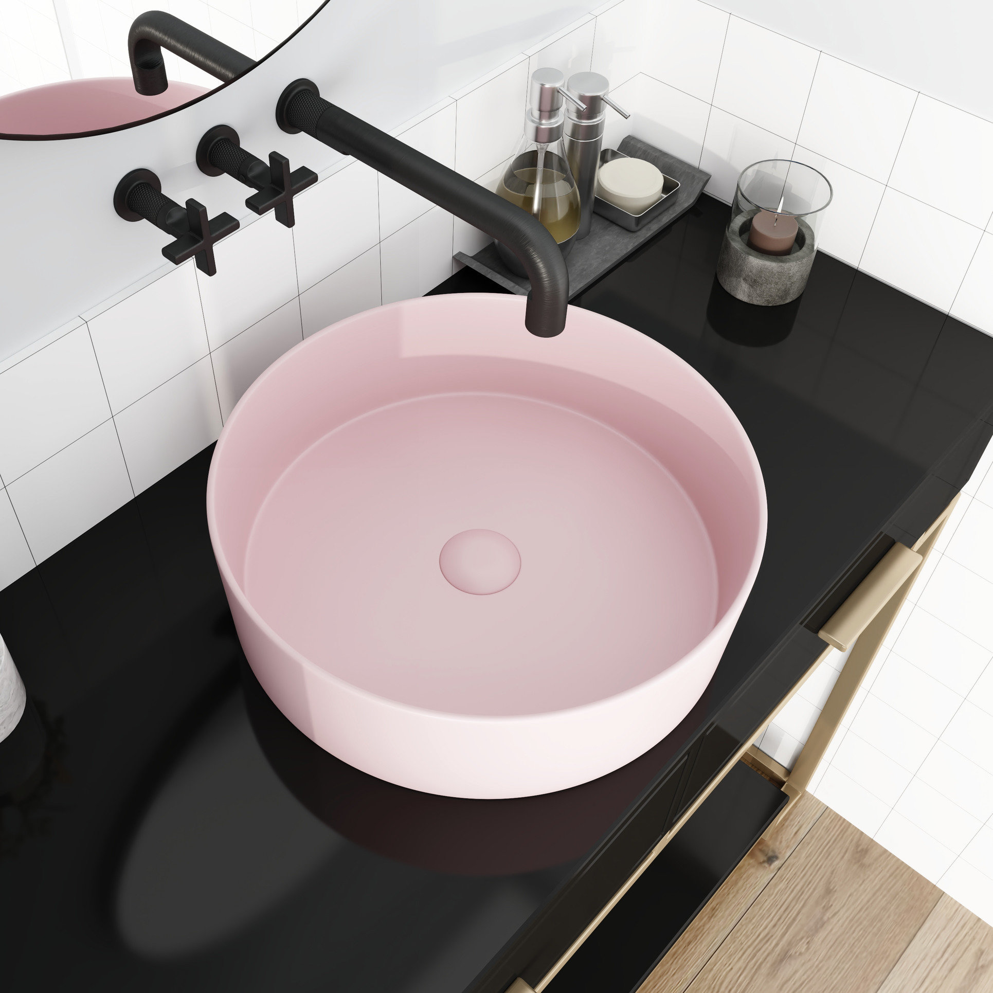 Ebern Designs Stain- Ceramic Vessel Basin - 4.8 In. Height, Prevention ...