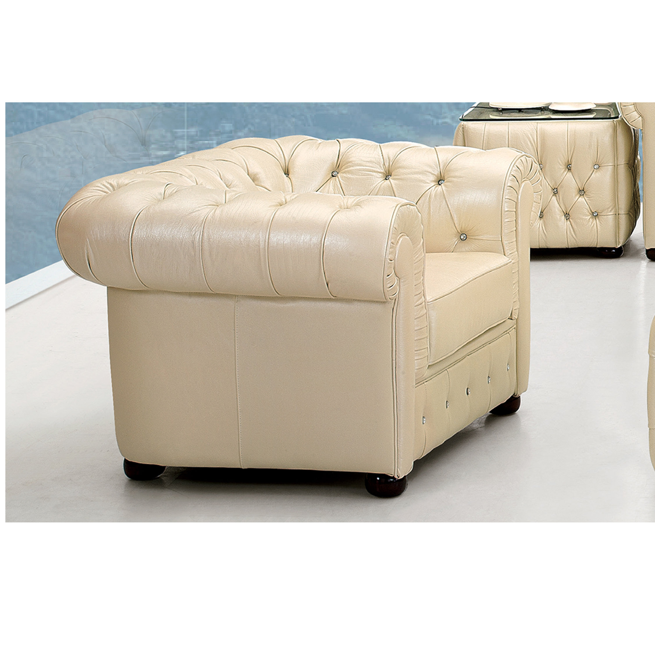 Rosdorf Park Noci Design Luxurious Tufted Chair | Wayfair