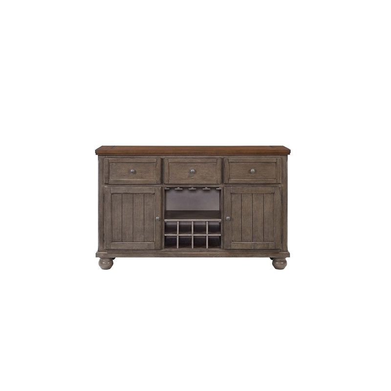 Alcott Hill® Rustic Two Tone Sever W/ Powerpack | Wayfair