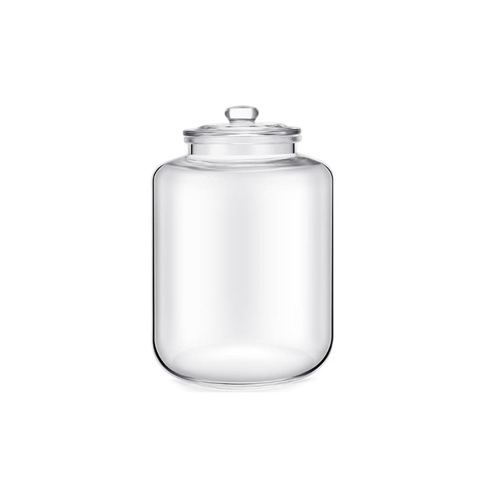 BOLHOG A Glass Jar With A Lid, A Food Storage Jar With An Airtight Seal ...