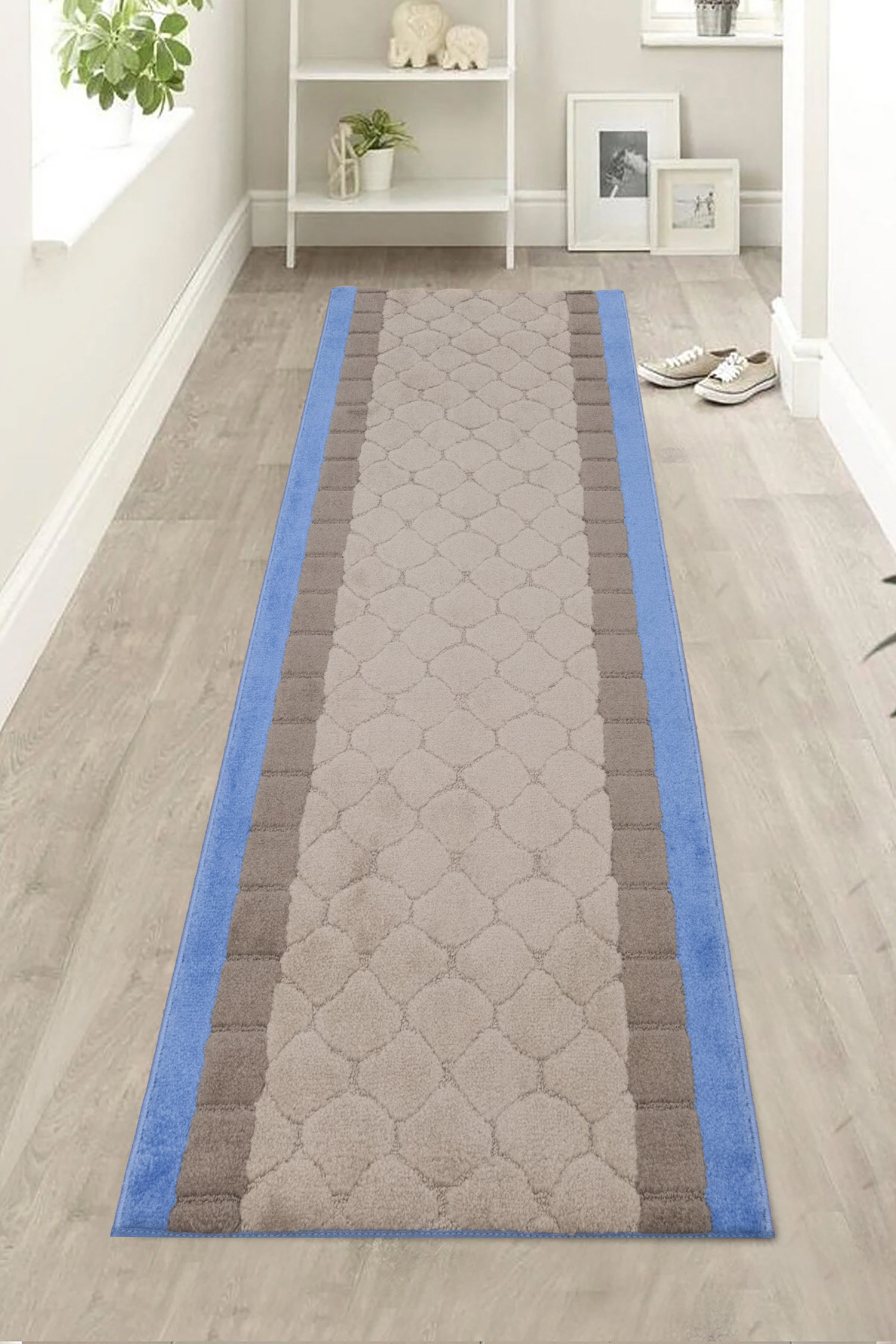 Red Barrel Studio Abstract Volley Soft Touch Polypropylene Pile Non ...