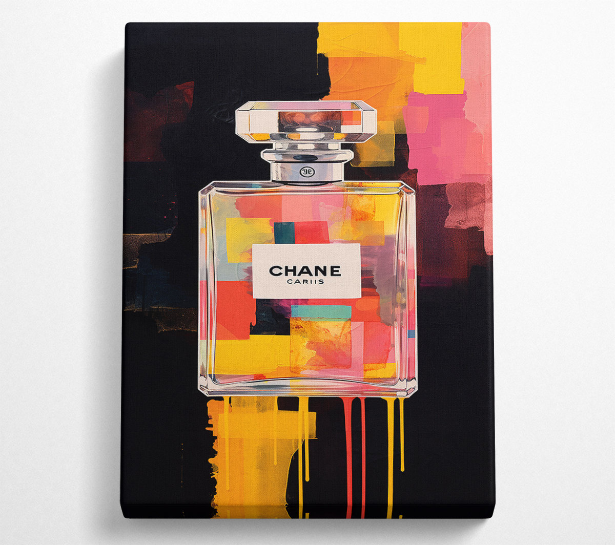 Bright Star Perfume Bottle Patches - Single Picture Frame Art Prints on Canvas | Wayfair.co.uk