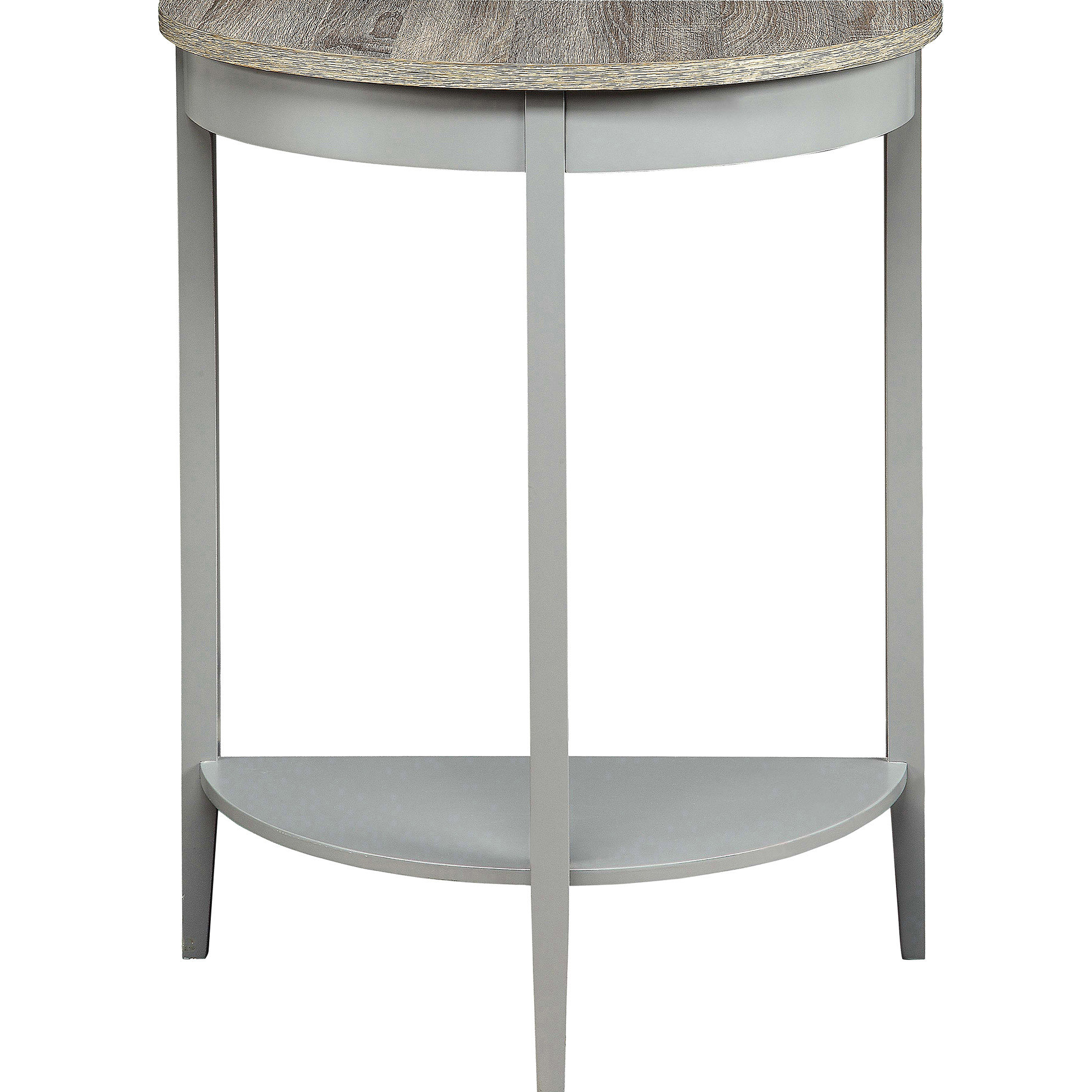 Ebern Designs Wooden Console Table With Grey And Oak For Living Room ...