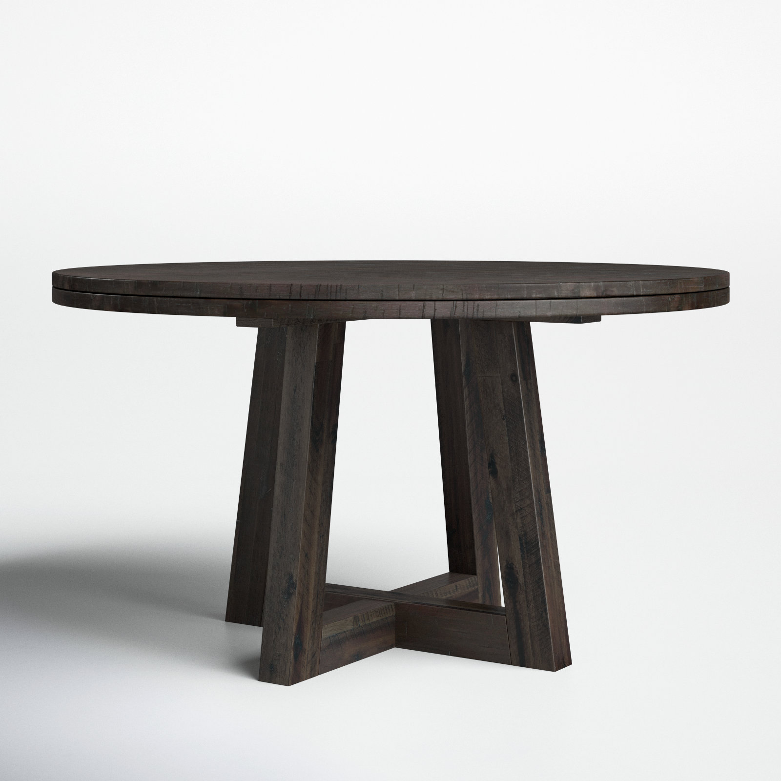 Birch Lane™ Rosaria Round Solid Wood Dining Table & Reviews | Wayfair